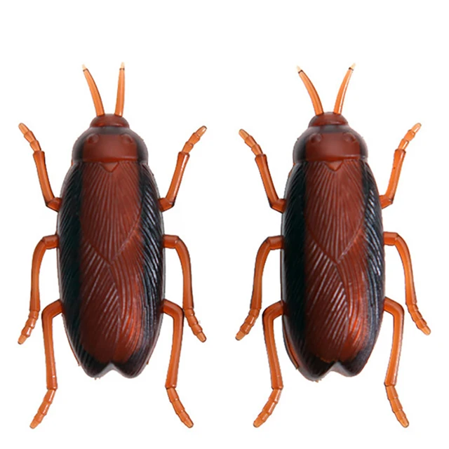 cockroach toys With batteries can move insect plastic toy cockroach ...