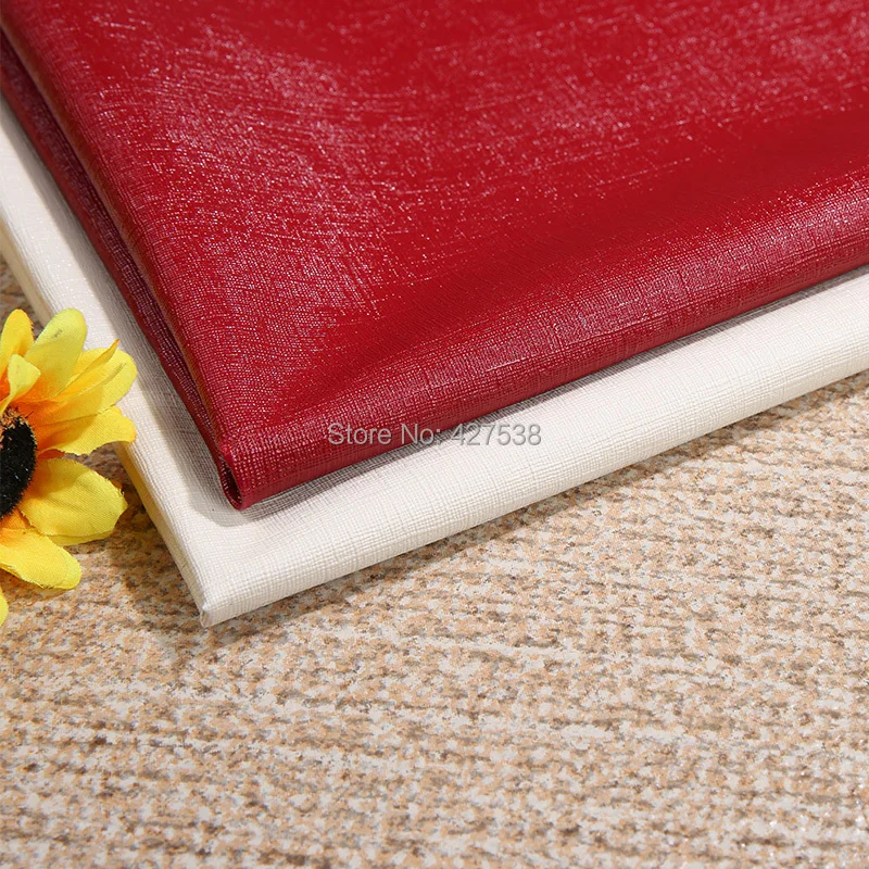 PVC tecido de couro, couro preto high gloss, de alta qualidade, super ...