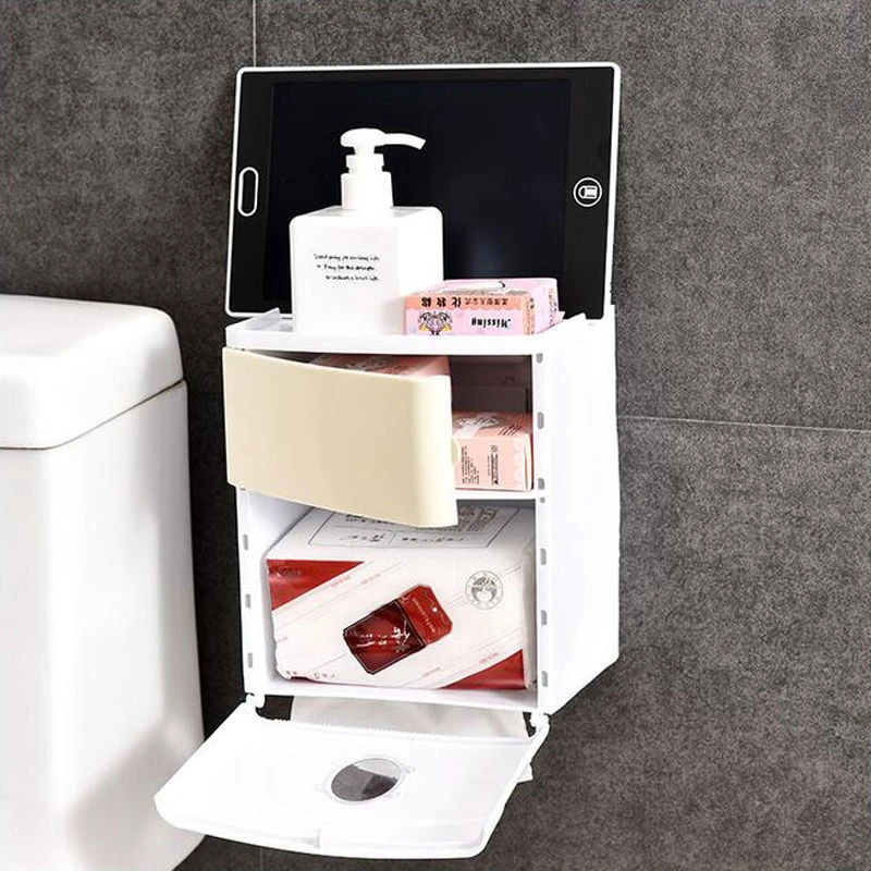 Double Layer Bathroom Storage Box – Rispa
