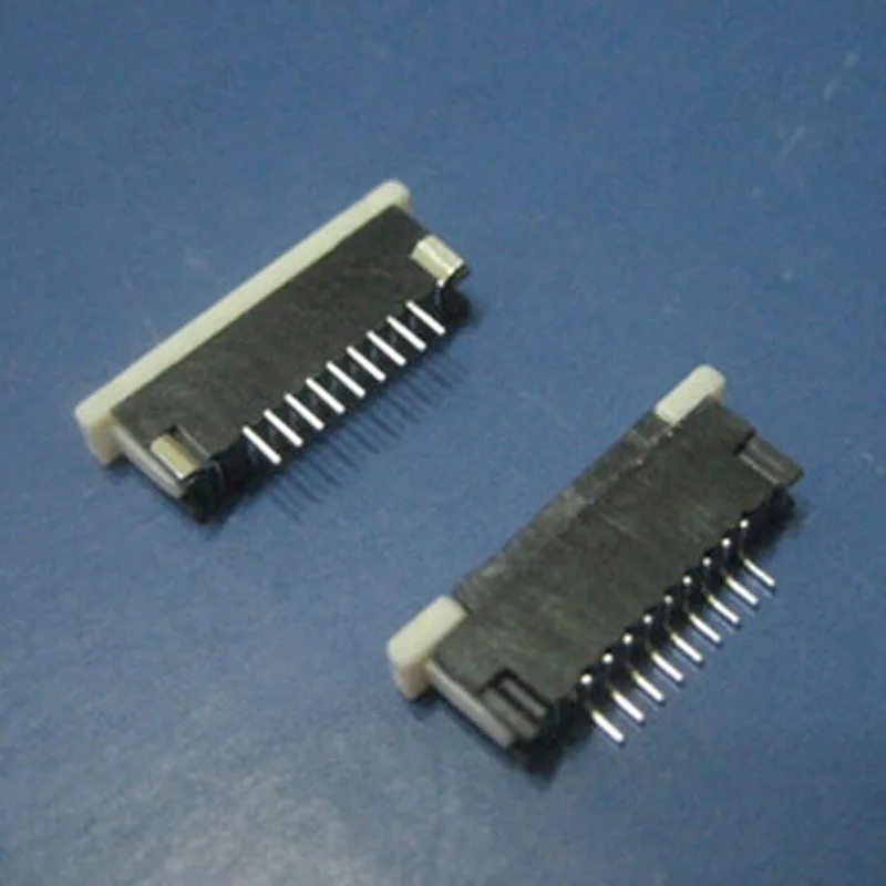 FFC Sockets 1.0 Spacing 9 pin Drawer Uplink Type Cable Interface FPC ...