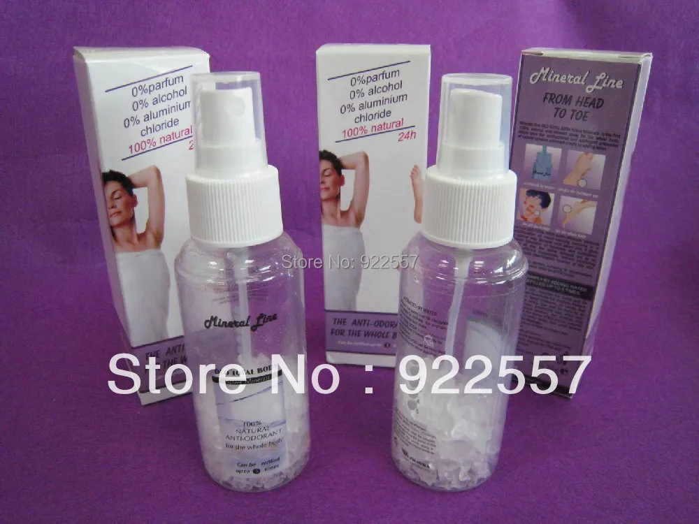 Free shipping for 2pcs of 100ml(30g) Alum spray,Natural body alum spray ...