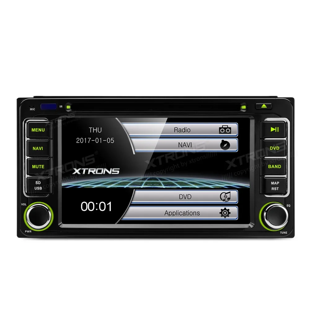 XTRONS 6,2 pulgadas reproductor DVD coche 2 din Radio navegación GPS ...