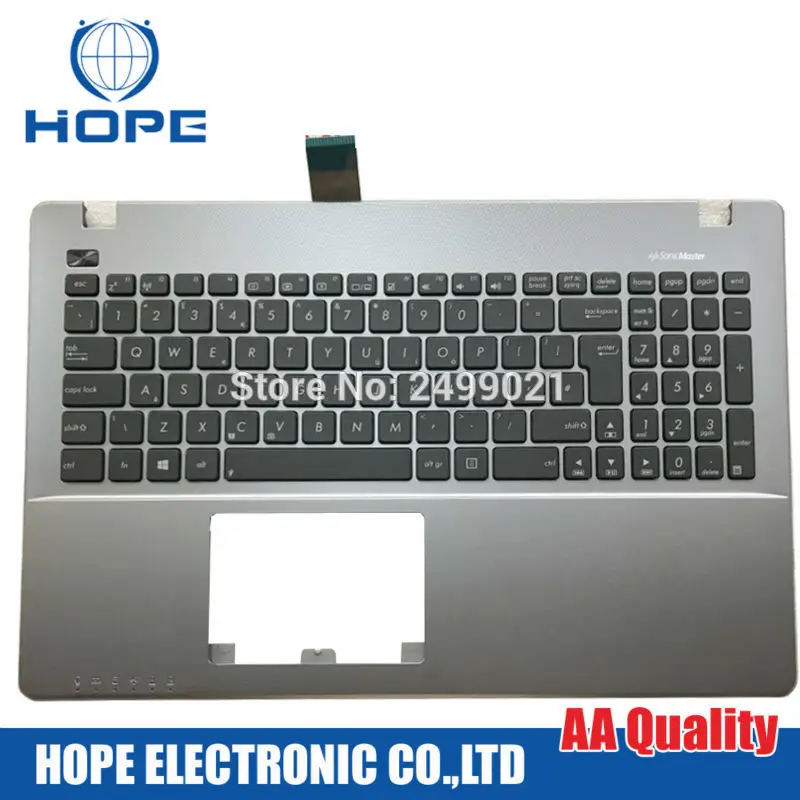 New-For-Asus-X550-R510L-X550V-X552E-A550J-Y581C-keyboard-Top-Case-Palm ...
