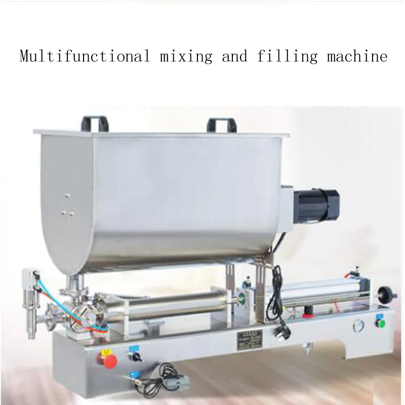 Horizontal pneumatic stirrer function chili sauce sesame paste paste ...