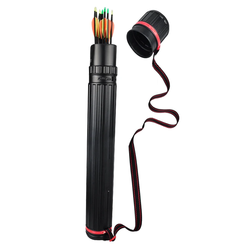 Arrow Quiver Archery Drawing Tube Adjust Length 63cm 100cm Suited for ...