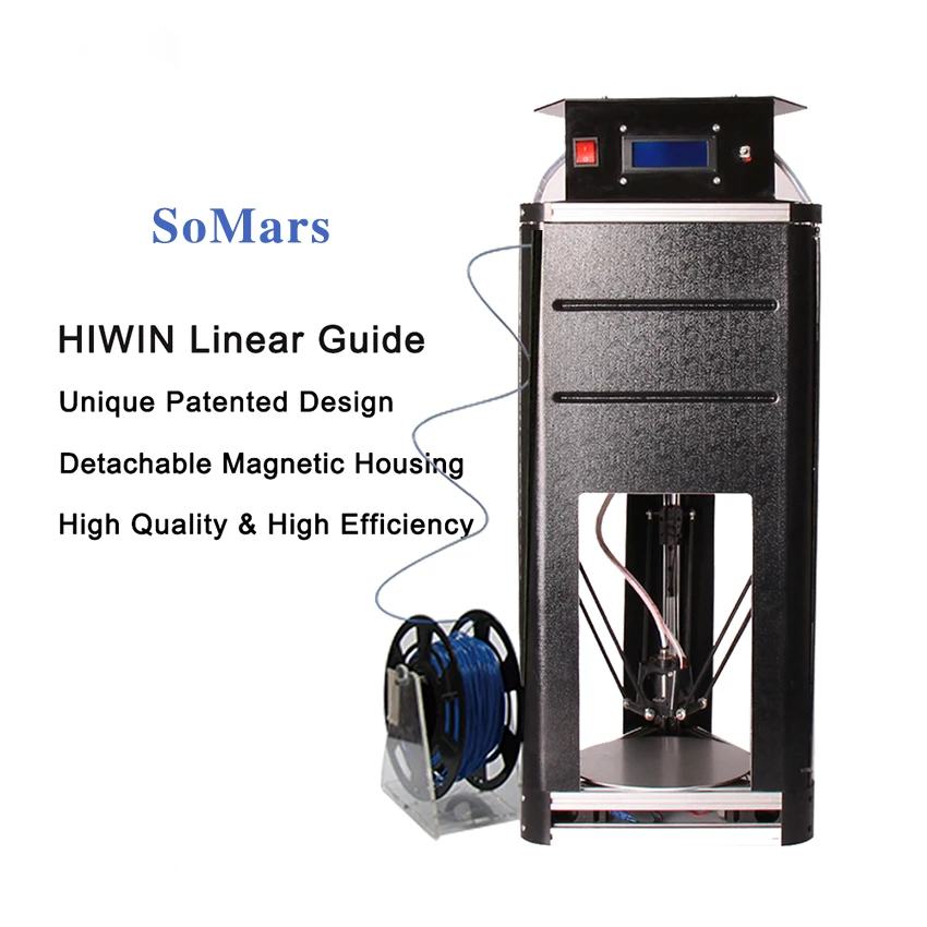 New SoMars Professional Linear Rail Guide Printer 3D Kit DIY Delta ...