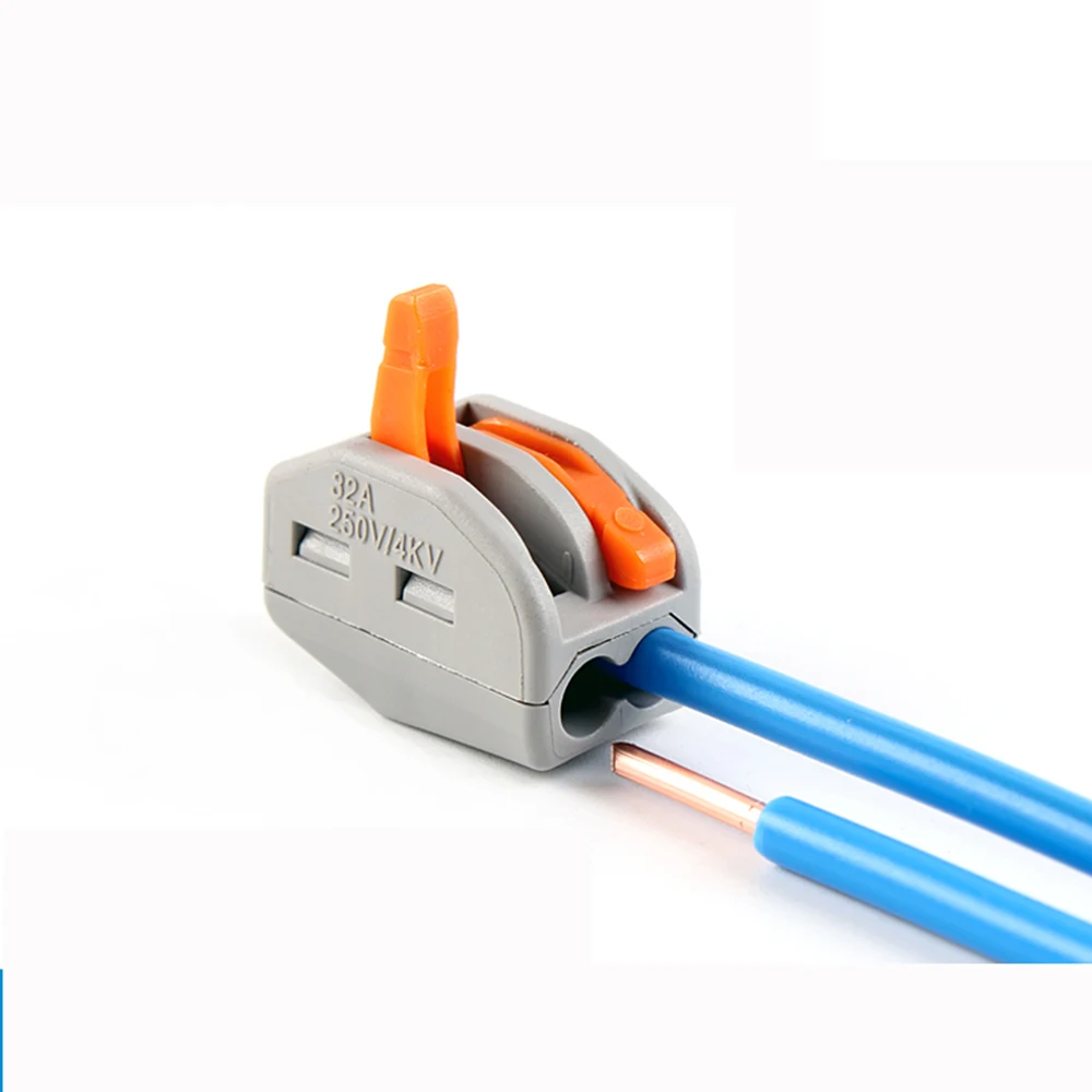 Aliexpress.com : Buy 100Pcs PCT 212 spring lever push cable 2 wire ...