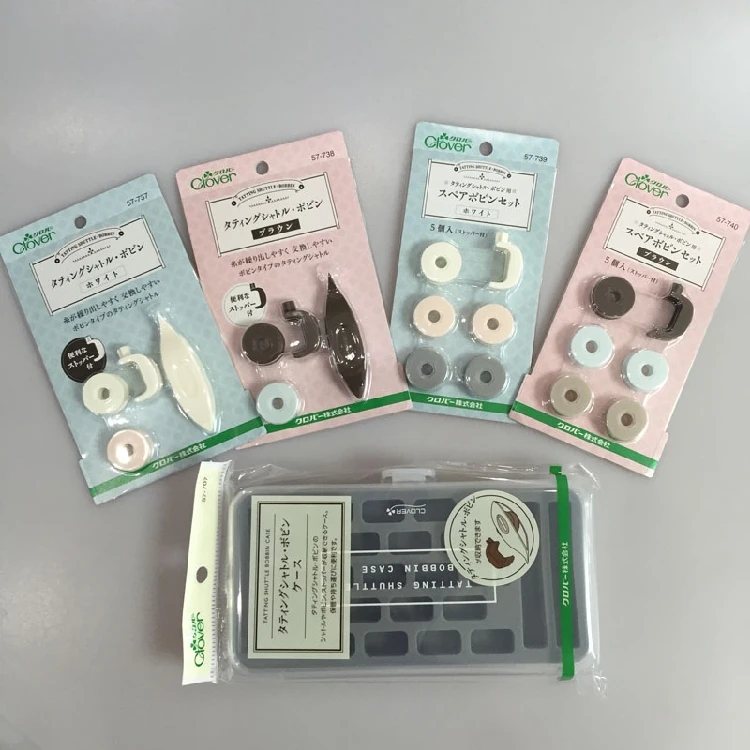 SET-OF-JP-clover-lace-knitting-machine-Tatting-shuttles-for-DIY-Beaded ...