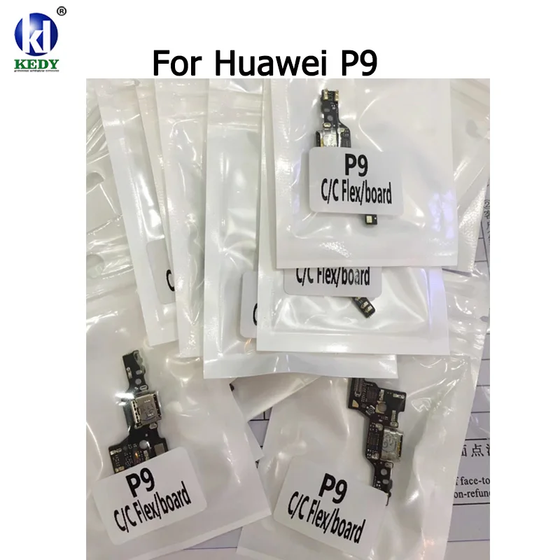 대 한 Huawei P9 USB 독 Connector Charging Port 충전기 Flex Cable 마이크 Module ...