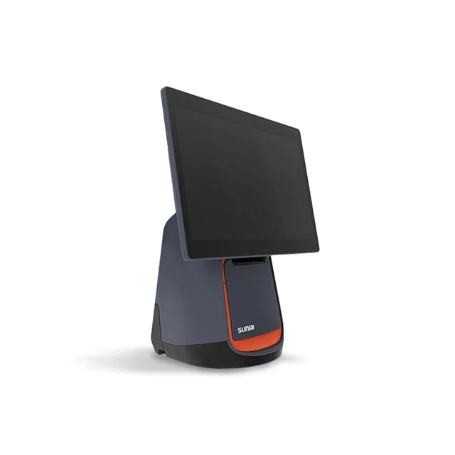 Smart cashier collection one machine, single and double screen touch ...