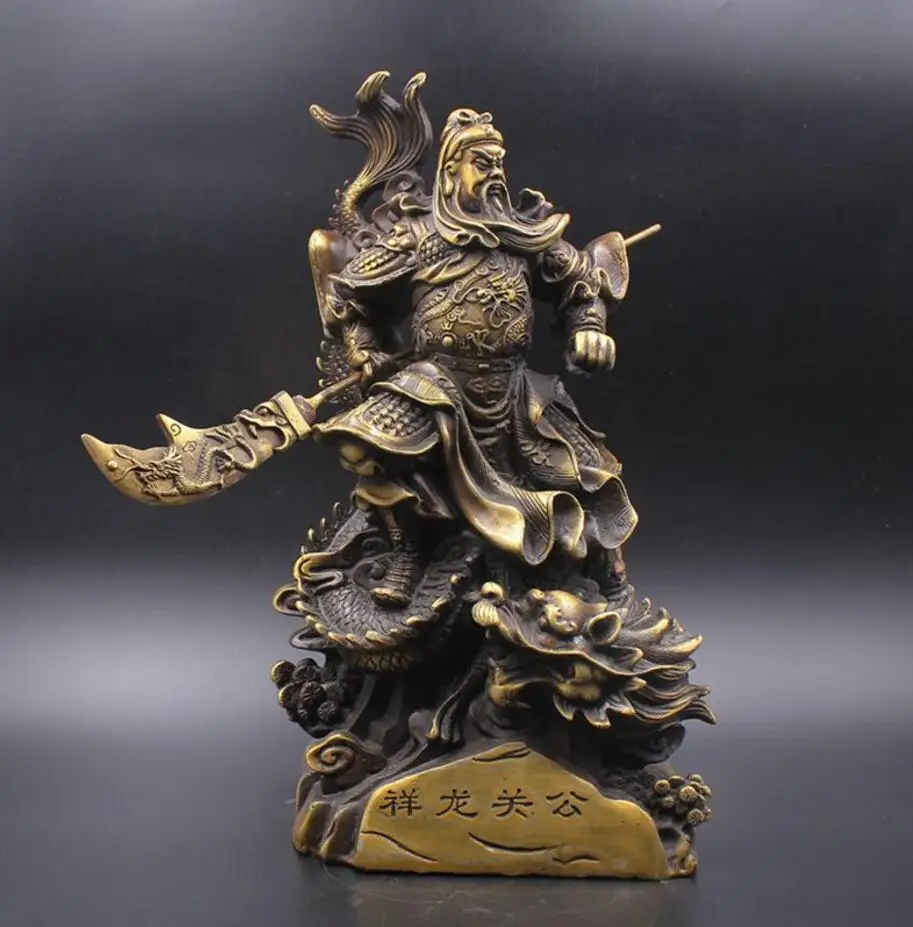 SUIRONG 428+++Pure bronze, Wu Shen Guan public relations officer, Guan ...