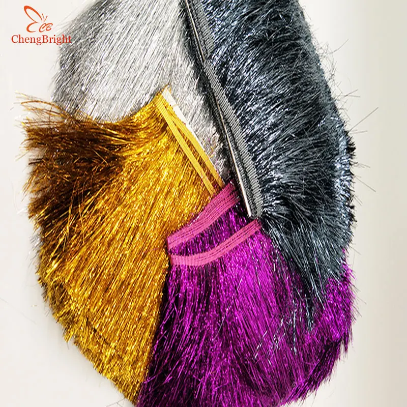CHENGBRIGHT Cinta de encaje de flecos para vestido latino, 1 yarda ...