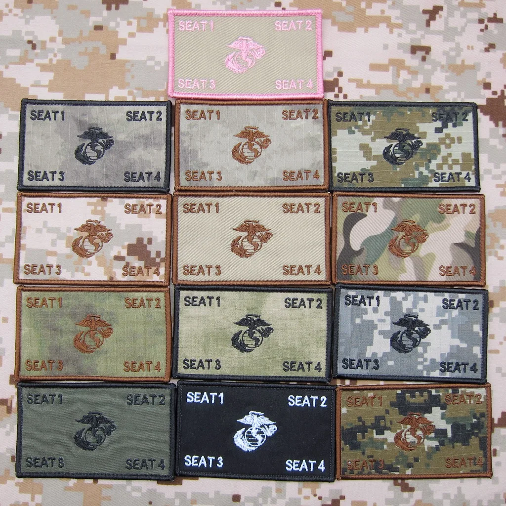 Custom Military Name Patches Velcro