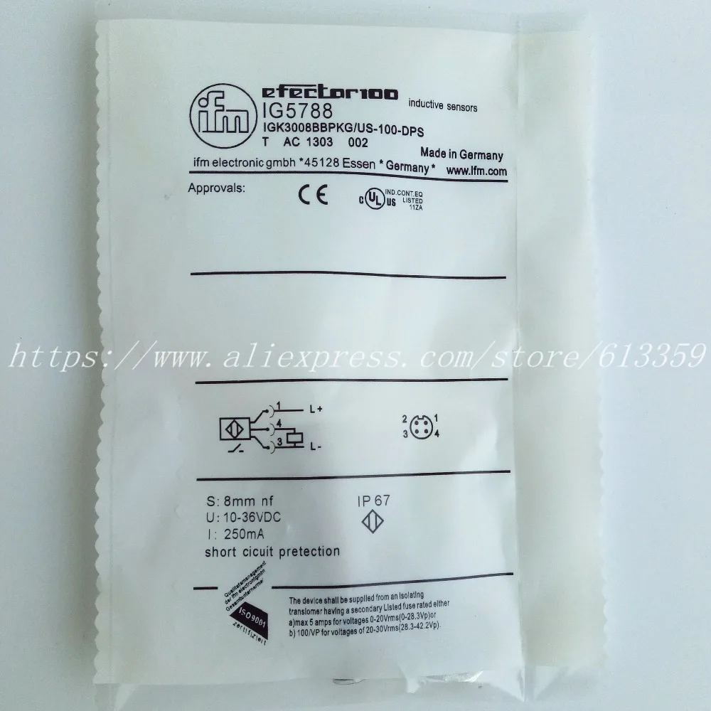 IG5778 IG5783 IG5788 IG5790 IG5792 Inductive Proximity Switch Sensor ...