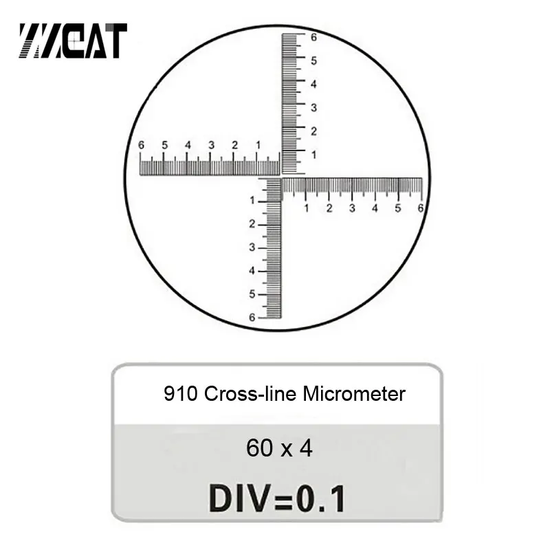 Microscope Eyepiece Micrometer Graticules Measuring Glass Eyepiece ...