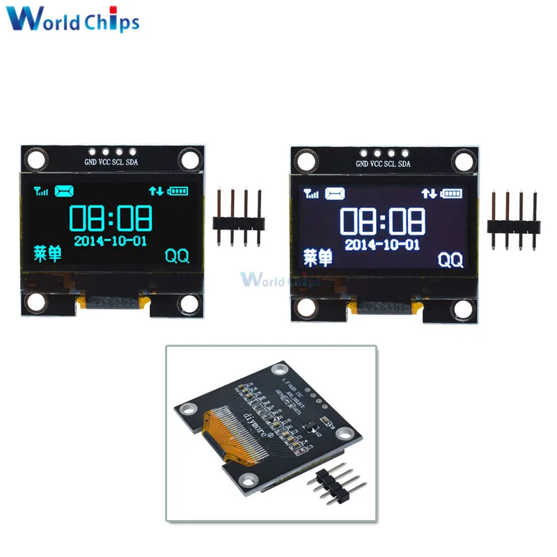 M-dulo-OLED-de-4-pines-para-Arduino-pantalla-LCD-LED-de-1-3-pulgadas ...