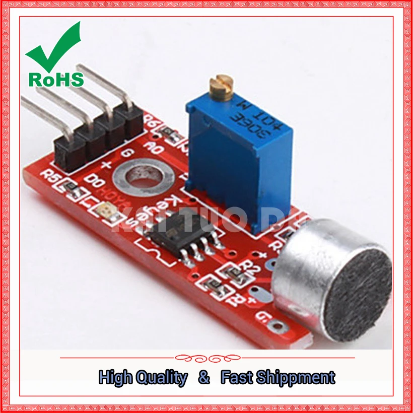 Microphone Amplifier Module Sound Module MIC Module Microphone Speech ...