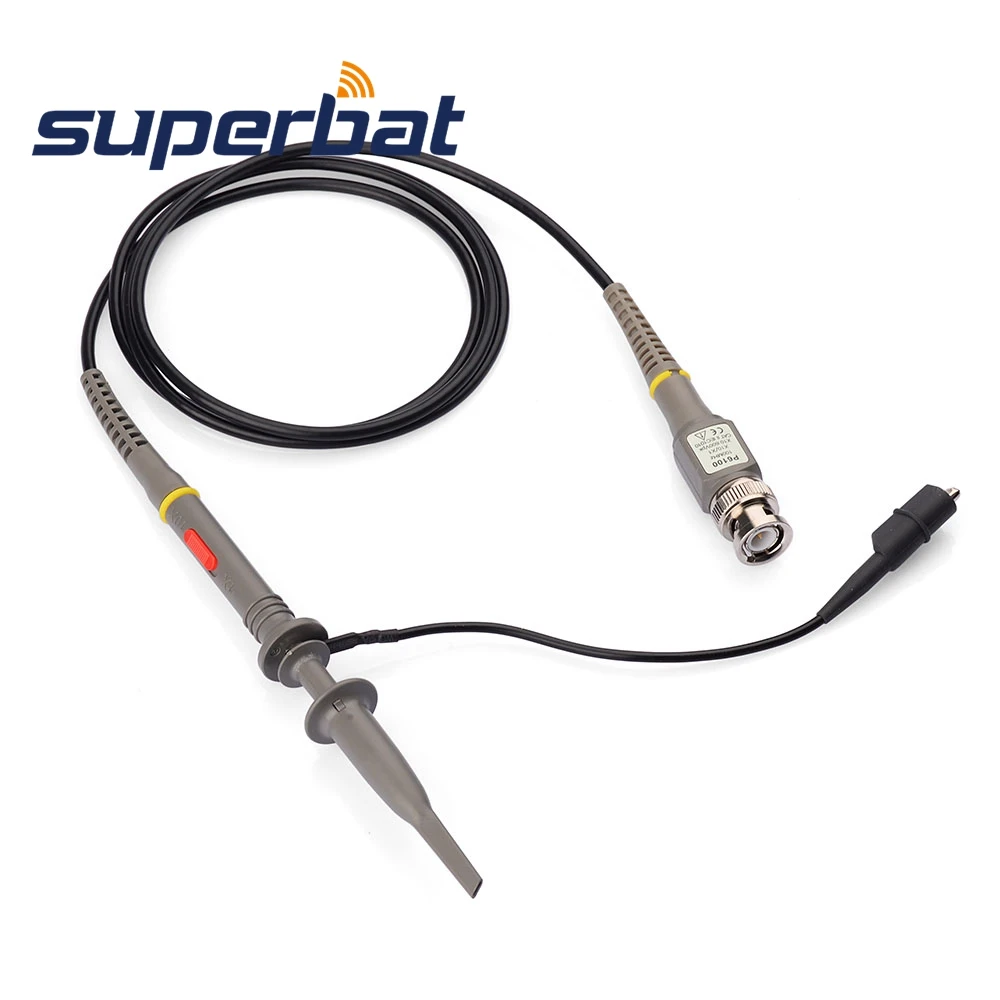 Superbat ชุดทดสอบ 100MHz Oscilloscope ขอบเขตเครื่องวิเคราะห์คลิป Probe ...