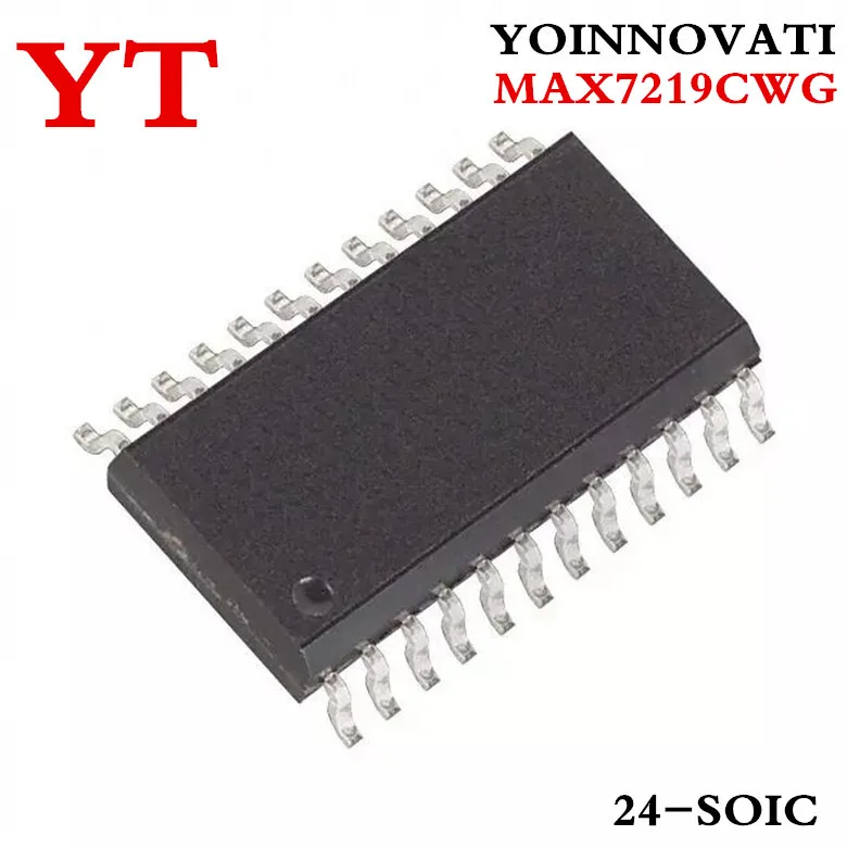 Free Shipping 10pcs Lot Max7219cwg Max7219c Max7219 Ic Driver Led Disp