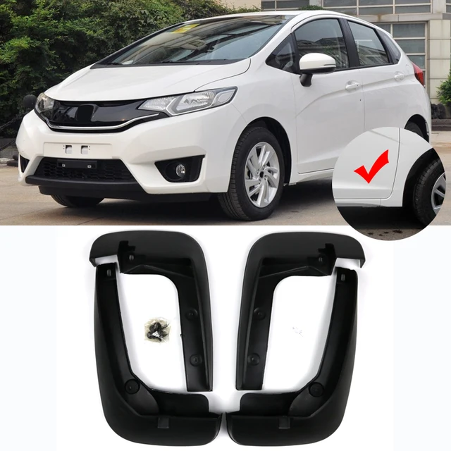 Set Molded Mud Flaps For Honda Fit / Jazz 2014 2017 Mudflaps Splash ...