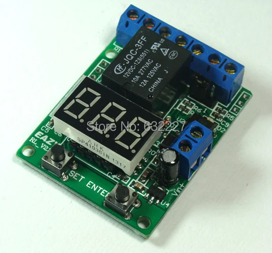 0-1-seconds-timer-counter-control-relay-measured-voltage-switch-trigger ...