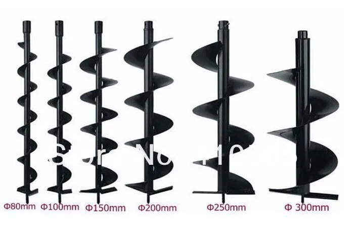 Earth auger 드릴 비트, 어스 드릴 비트 오거 비트 60mm 80mm 100mm 120mm 150mm 200mm ...