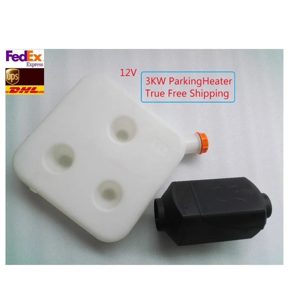 Free Shipping 3kw Diesel Parking Heater +10L Diesel Fuel Tank For Car ...