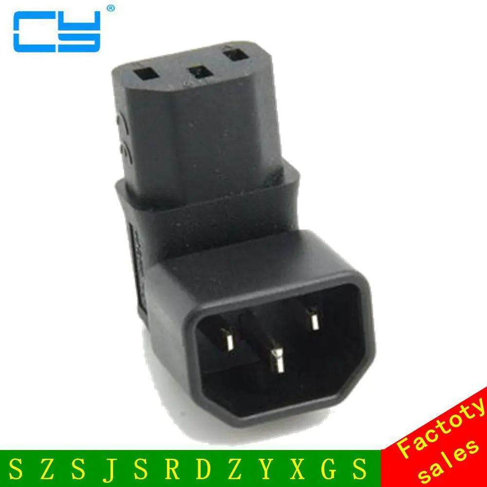 IEC C14 stecker nach Unten Rechts Abgewinkelt 90 Grad iec winkel IEC ...
