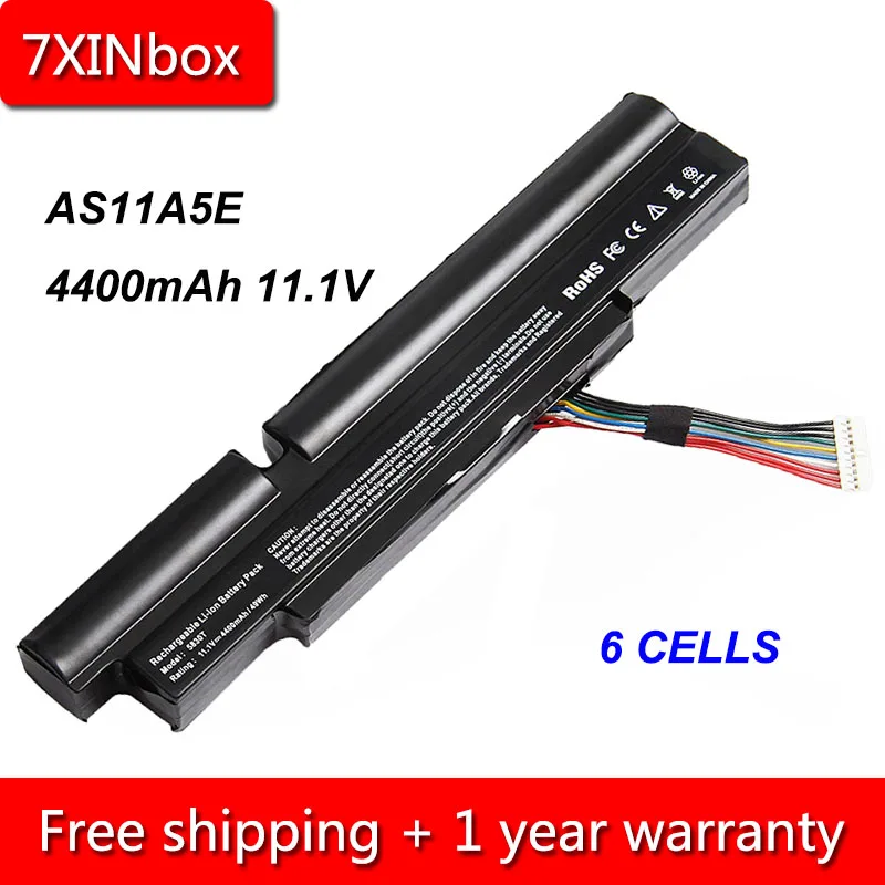 XINbox Batería de 6 celdas para portátil Acer Aspire TimelineX 4400 T ...
