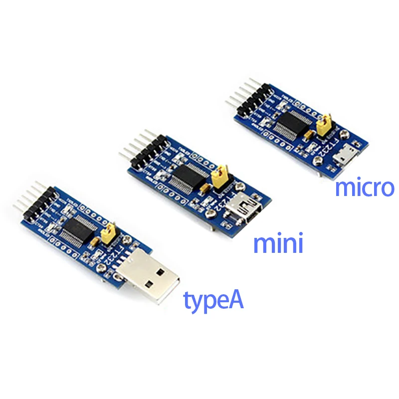 Monday Kids 1PC Type A/Mini/Micro Interface FT232 Module FT232 USB to ...