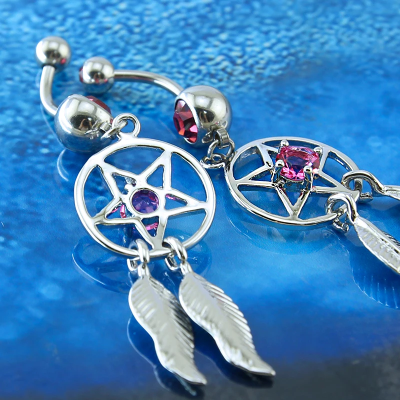 Cute Belly Button Rings Dreamcatcher