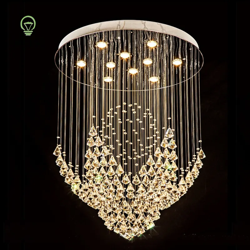 Modern Luster Crystal Chandeliers Lights for Living Room Chandelier ...