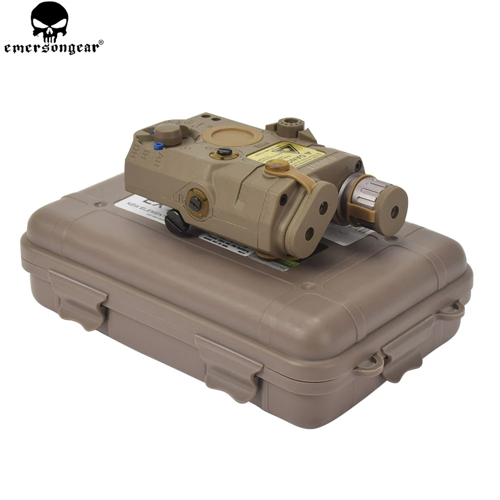 EMERSONGEAR тактическая стрельба LA PEQ-15 красное лазерное устройство ...