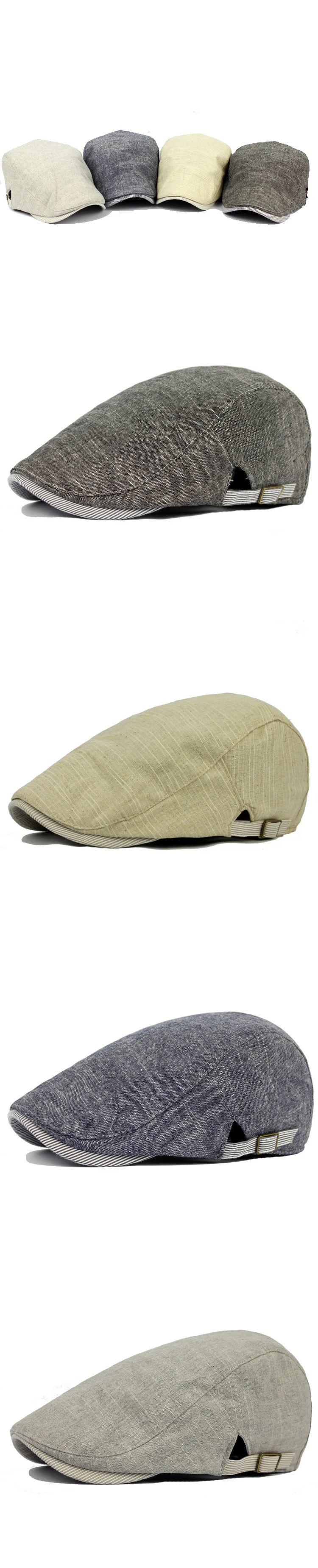 Bonnet,Bérets de sport légers en coton d'extérieur Pour personnes âgées ...