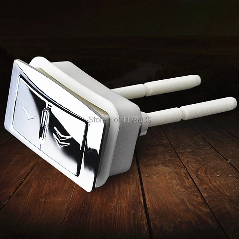 80X45mm Rectangle toilet dual push button flush,Toilet Water tank ABS ...