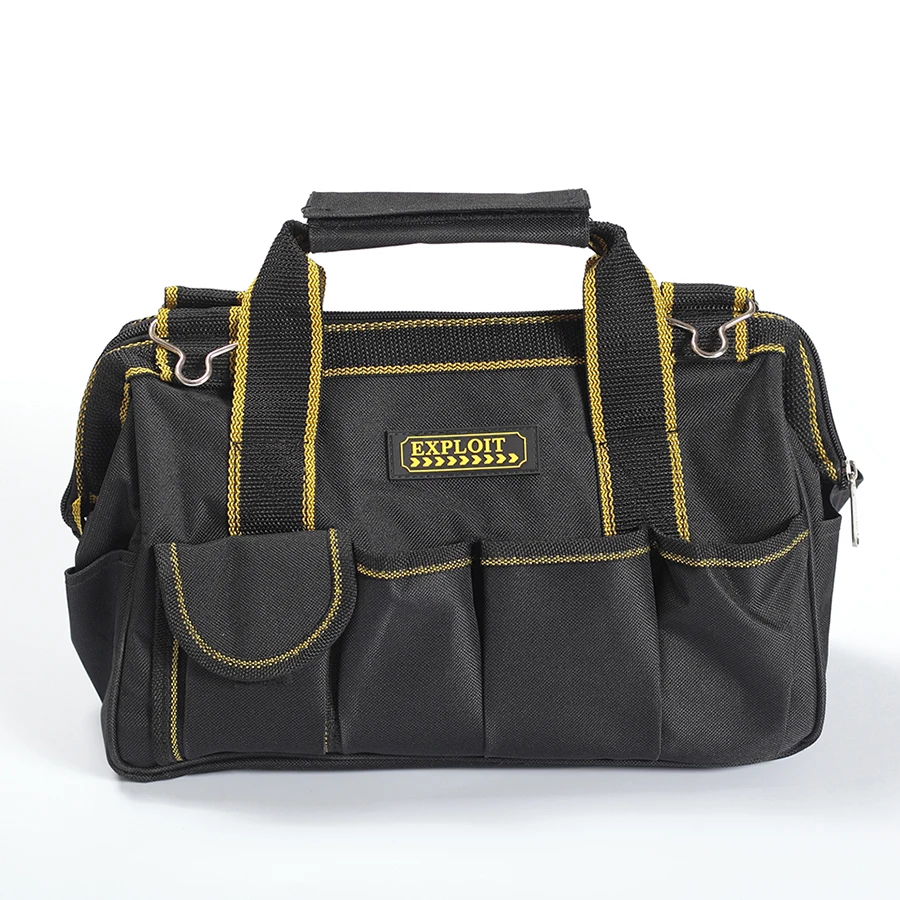 600D Foldable Tool Bags Close Top Wide Mouth Shoulder Bag Handbag Tool ...