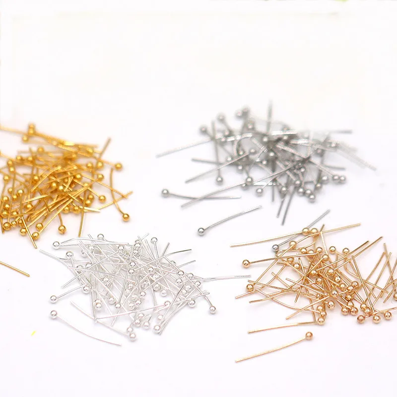 2000PCS-16-30mm-Metal-Copper-Gold-Rhodium-KC-Gold-Silver-Plated-Ball ...