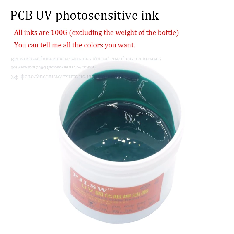 Green PCB UV Curing Solder Resist Ink, PCB UV Photosensitive Ink ...