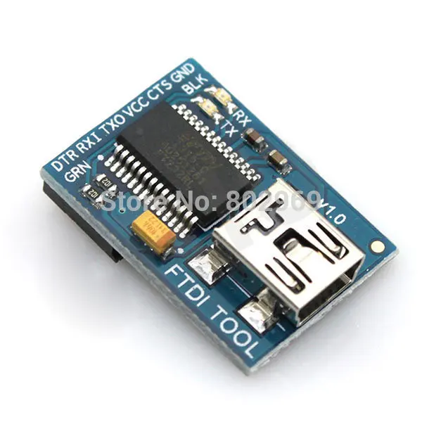 Crius FTDI Breakout Arduino USB TTL 6 PIN 3,3 5 V para MWC MultiWii FT232R|crius multiwii|pin ...