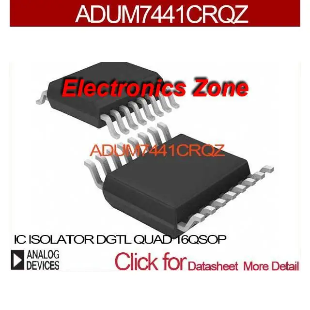 ADUM7441CRQZ IC ISOLATOR DGTL 쿼드 16 QSOP ADUM7441CRQZ 7441 ADUM7441 ...