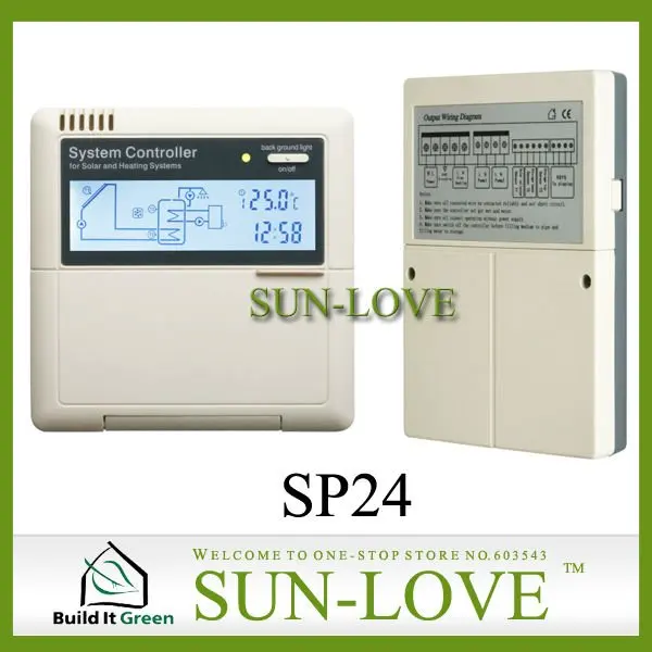 Купить sp24 Солнечный регулятор, Солнечный водонагреватель контроллер ...