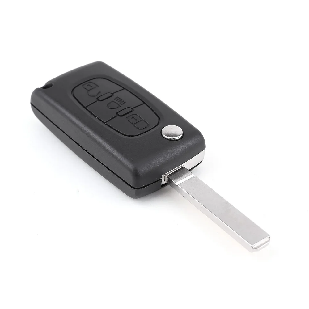 Car-Key-Shell-Flip-Remote-Key-Case-Buttons-Lock-unlock-light-3-Buttons ...