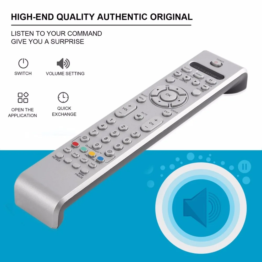 Universal Smart Remote Control Replacement for Philips TV/DVD/AUX/VCR ...