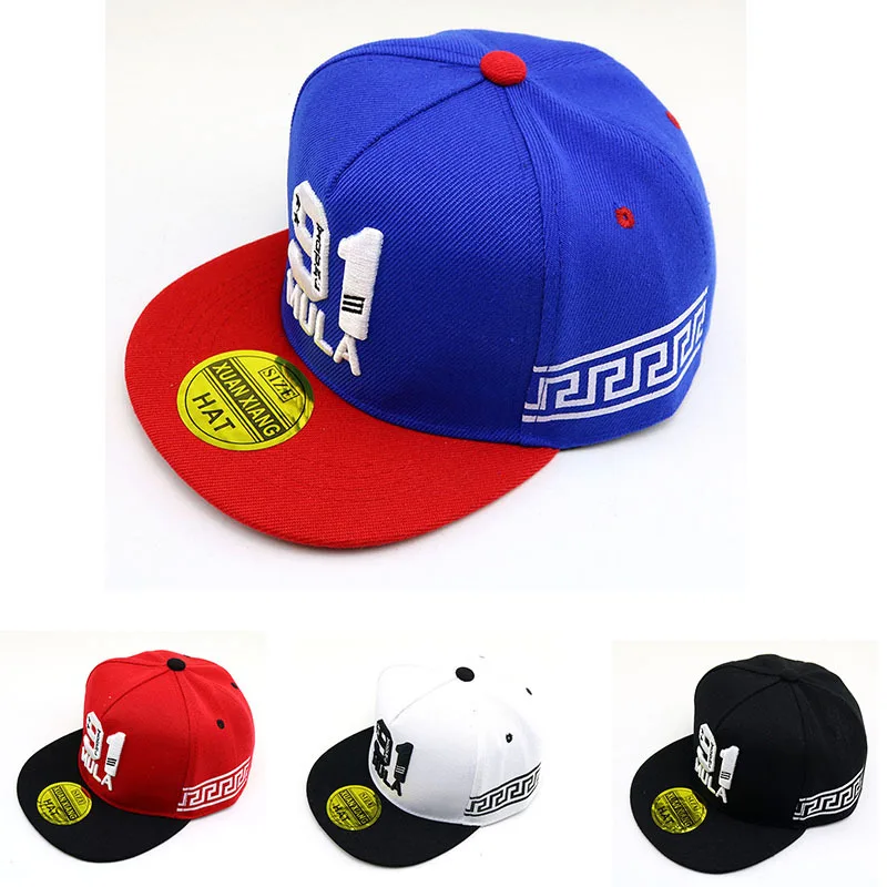 Baby Hip Hop Baseball Caps 2019 Spring summer New Children's 91 letters ...