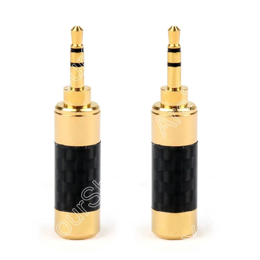 Areyourshop-Sale-2PCS-Gold-Plated-2-5mm-Jack-Stereo-Audio-Jack-Plug ...