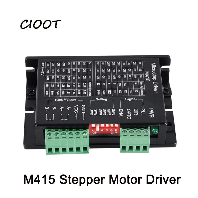 Micro Stepper Motor Driver M415 Driver Controller For 42/57 Stepper ...
