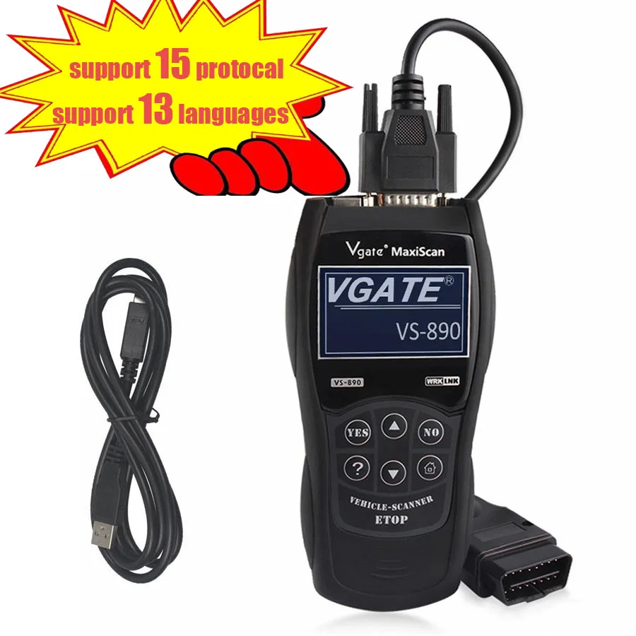 Aliexpress.com : Buy Universal Diagnostic Tool Scanner Multi Language ...