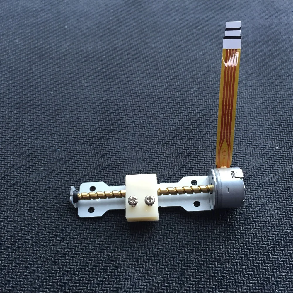 DC 3V 5V 2-Phase 4-Wire Mini 8mm Stepper Motor 50mm Long Linear Screw ...