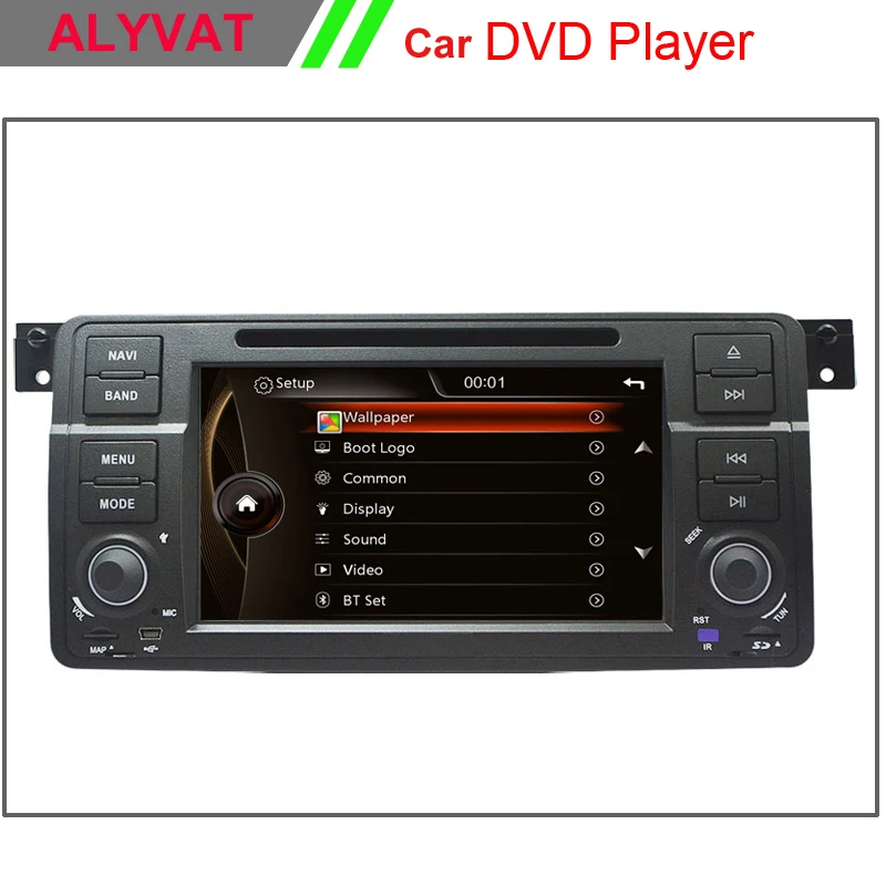 Factory Price 2 Din Car DVD Player for BMW E46 M3 With GPS Bluetooth ...