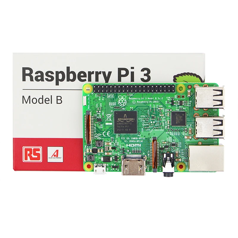 Raspberry Pi 3 Model B Motherboard 1GB LPDDR2 BCM2837 Quad Core Ras PI3 ...